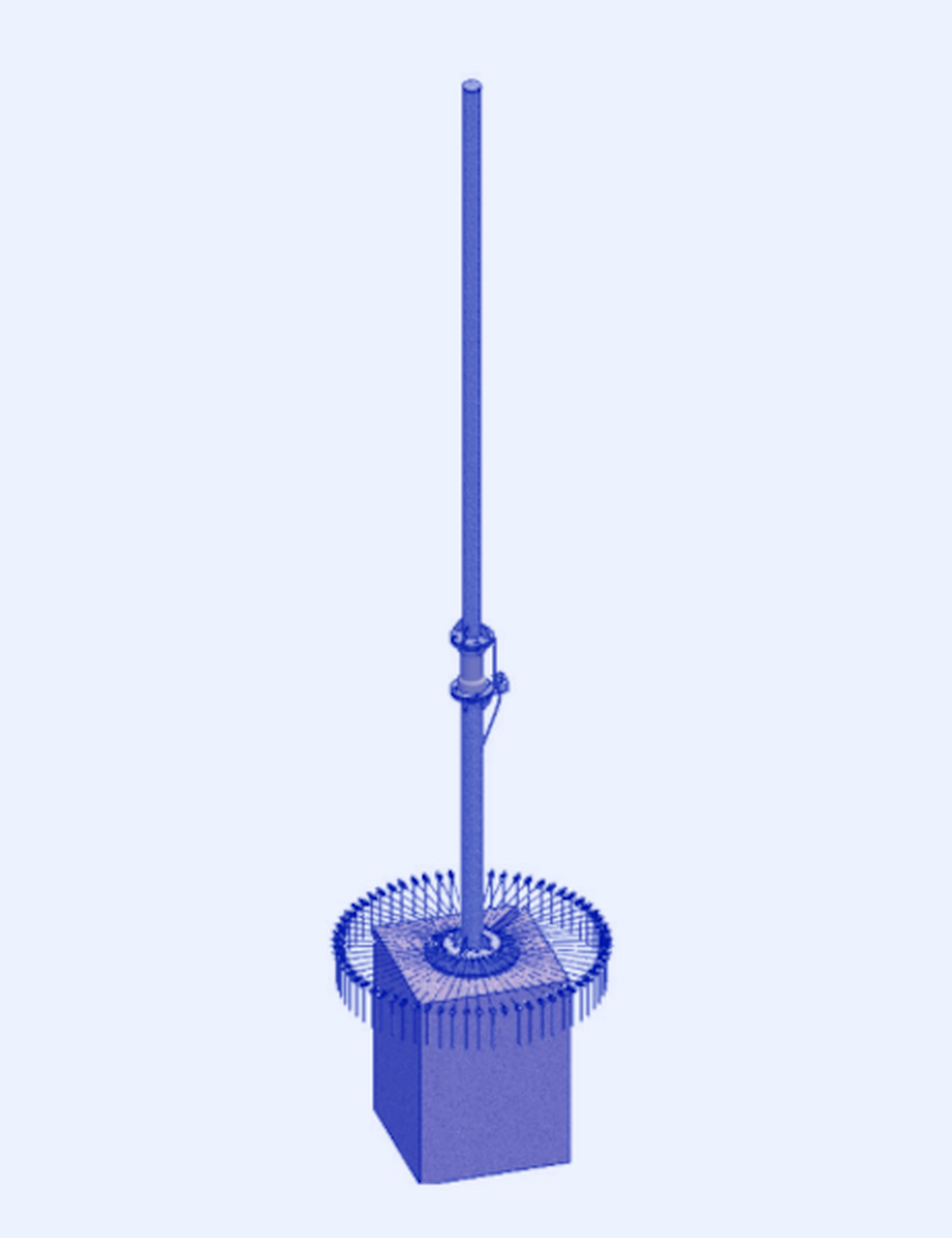 Lencom | Elevated Feed Monopole