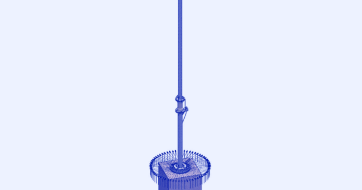 Lencom | Elevated Feed Monopole